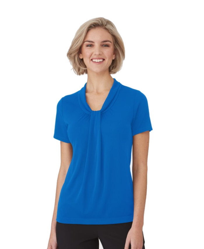 Pippa Knit Short Sleeve Shirt - Ladies - City Collection